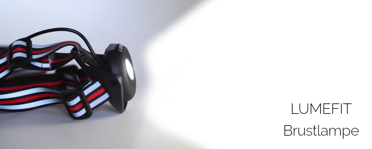 LUMEFIT Lauflicht - neue 800 Lumen Brustlampe im Test - der Jogger